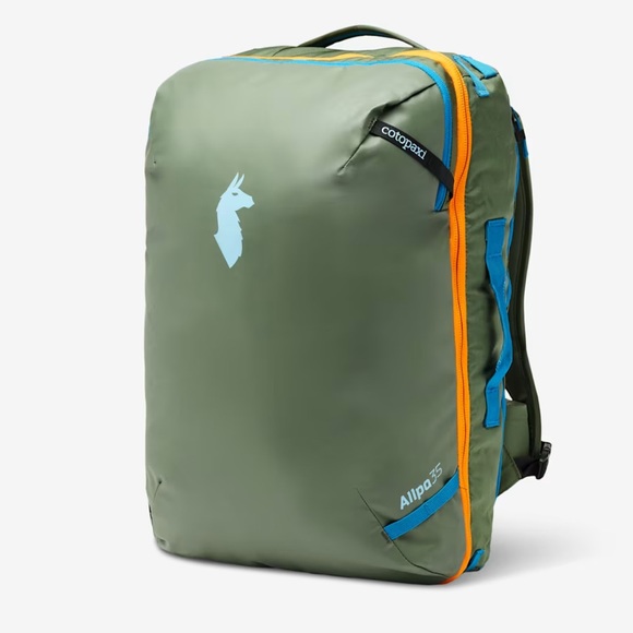 cotopaxi | Bags | Cotopaxi Green And Blue Adventure Backpack Sleek ...